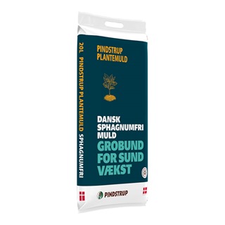 Product details Pindstrup Plantemuld Sphagnumfri - 20 liter